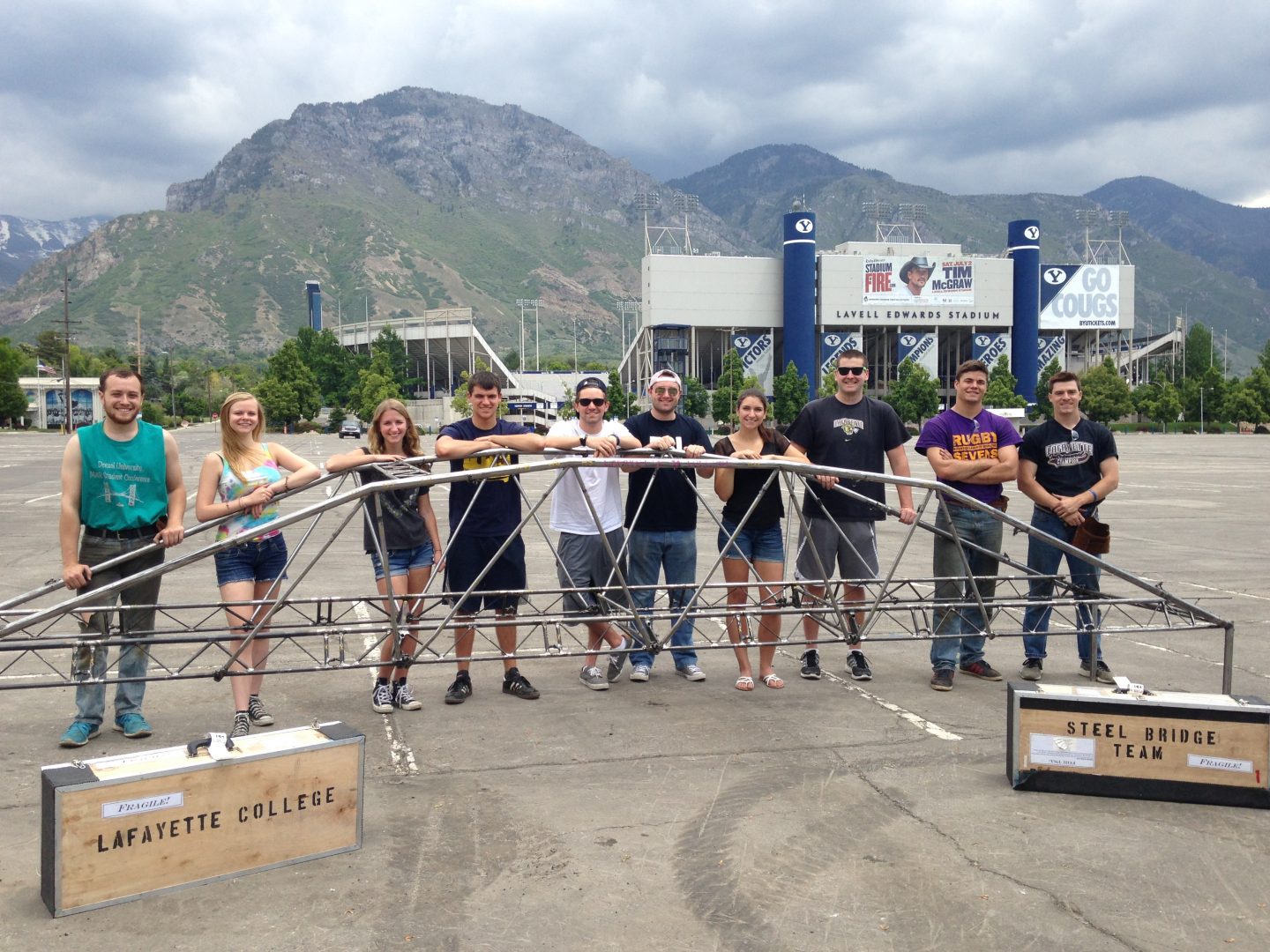 Steel Bridge Team · Civil and Environmental Engineering · Lafayette College